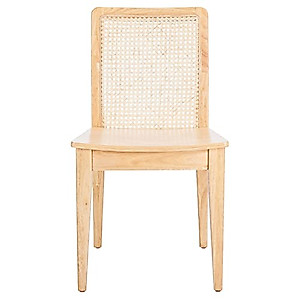 Safavieh Home Collection Benicio Natural Rattan Dining Chair (Set of 2) DCH1005D-SET2, 0