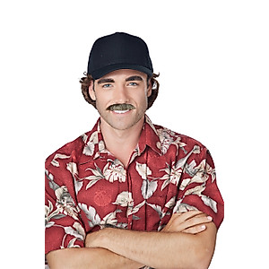 California Costumes Men's The Magnum Adult Sized Costumes, Brown/Blonde, One Size US