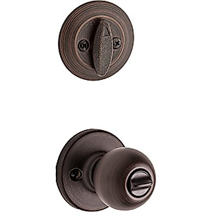 KWIKSET 690P 11P CP K6 Venetian Bronze Polo Combo Pack Lockset, Model: 96900-333