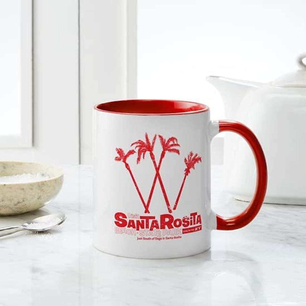 CafePress Santa Rosita Beach State Park Mug Ceramic Coffee Mug, Tea Cup 11 oz