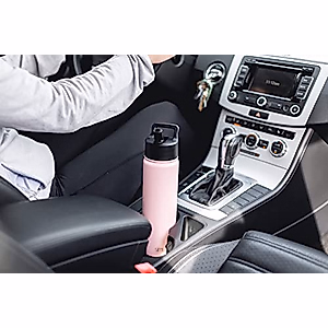 Simple Modern Kids Water Bottle with Straw Lid Vacuum Insulated Stainless Steel Metal Thermos Bottles | Reusable Leak Proof BPA-Free Flask for School | Summit Collection | 18oz, Retro Mint