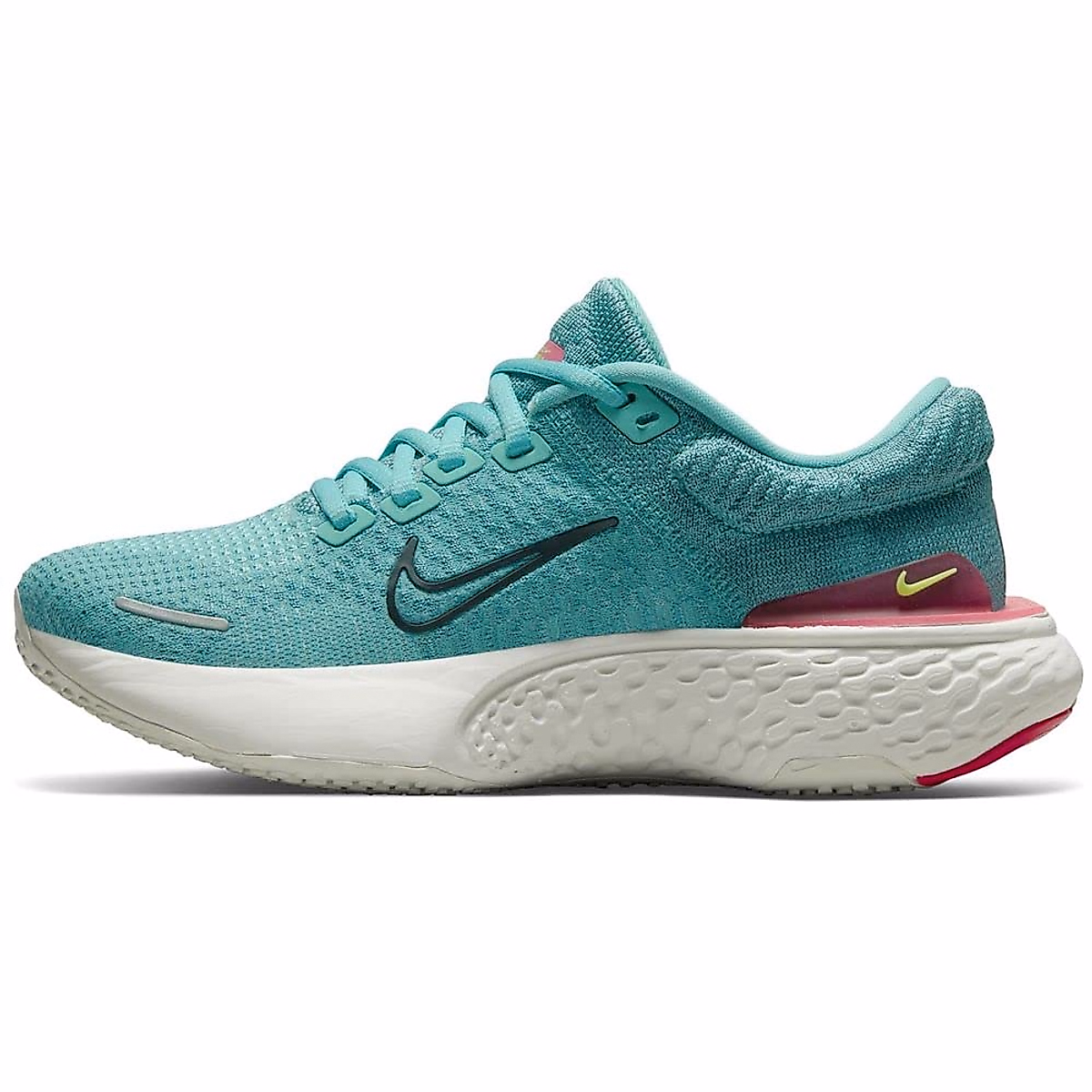 Nike Women's ZoomX Invincible Run FK 2 (Washed Teal/Pink Prime/Barely, us_Footwear_Size_System, Adult, Women, Numeric, Medium, Numeric_8)