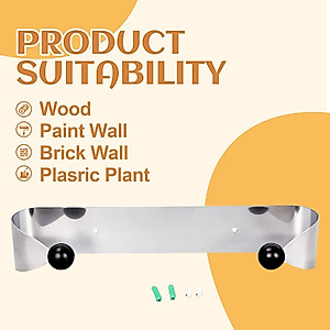 Wall Mount Stainless Steel Rack Kitchen Paper Towel Holder Under Cabinet