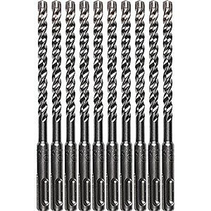 Makita B-61248 5/16" x 6" SDS-Plus Bit, 3-Cutter, 10/Pk