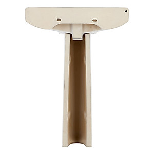 Signature Hardware 953883-1 Pennfield 24" Porcelain Pedestal Bathroom Sink with Overflow and Single Faucet Hole - White