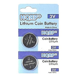HQRP Key-Fob Remote Shell Case Cover Smart Key Keyless and Two Batteries Compatible with Dodge Ram 1500/2500/ 3500 2005 2006 2007 2008 05 06 07 08