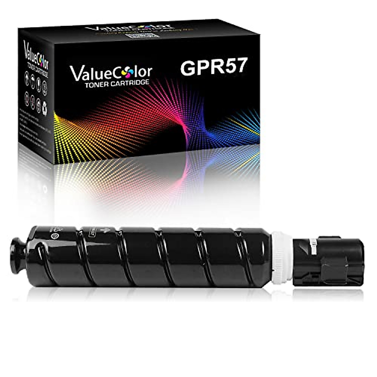 ValueColor Remanfactured GPR-57 GPR57 ( 0473C003 ) High Yield Black Toner Cartridge Replacement for Canon imageRunner Advance 4525i 4535i 4545i 4551i DX 4725i 4735i 4745i 4751i - 1 Pack