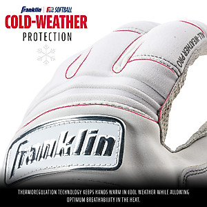 Franklin Sports womens 20630F4 MLB W L CFX FP RED CHRM BTG, Chrome Red - Fastpitch, Women s Large US