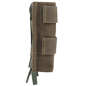 Triple Molle Mag Pouch 5.56 Tactical Open Top M4 M16 Magazine Holder Carrier with Quick Release Magazine Pouch Insert RG