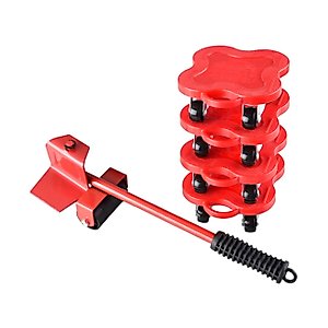 1 Set Moving Tools Bed Moving Shifter Moving Pulley Office Furniture Moving Tool Heavy Furniture Moving Tool Furniture Carrier Furniture Moving Device Pry Bar Moving Pad Slider
