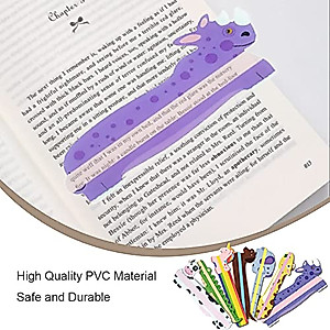 21 Pcs Reading Guided Strips Highlight Bookmarks Reading Tracking Rulers for Children, Teacher, Dyslexia People, Reading Beginner