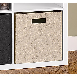 ClosetMaid Decorative Fabric Storage Bin, Tan