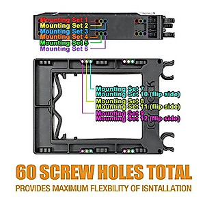 ICY DOCK Tool-Less Triple 3 Bay 2.5 to 3.5 Hard Drive SSD Mounting Bracket Kit Adapter | EZ-FIT Trio MB610SP