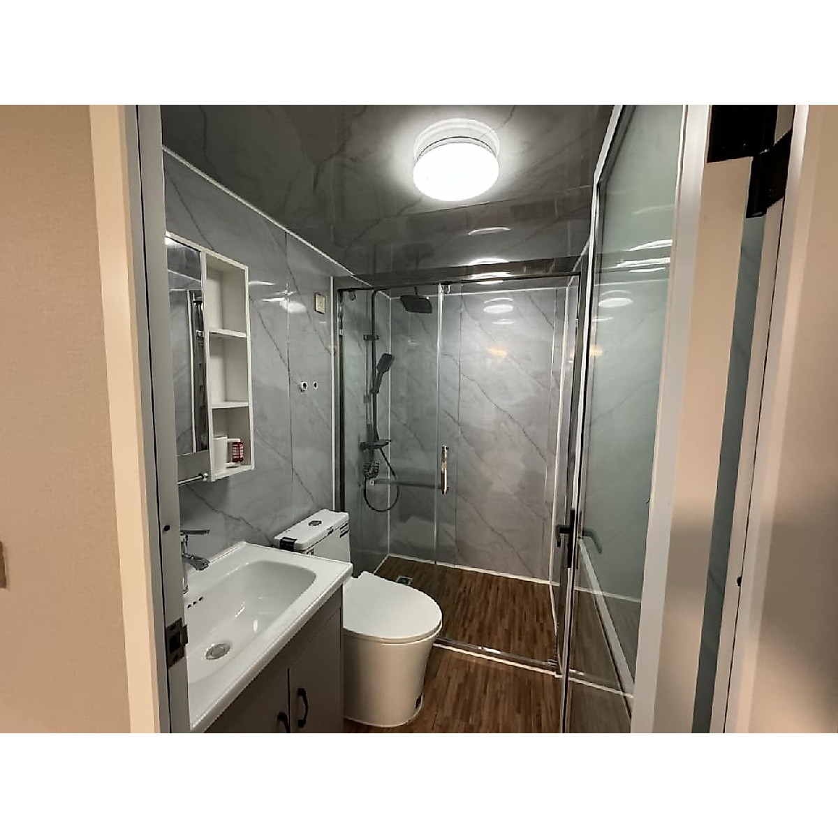 Luxury Portable Prefabricated Tiny Home. Mobile Expandable Portable House with 2/3 Bedrooms 1 Bathroom 1 Living Room &1 Kitchen. Foldable House, Container Home - 30ft