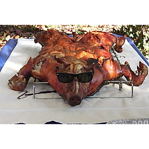 Caja China Roasting Box Pig Roaster 100lbs w/ free Cookbook and Bear Paws