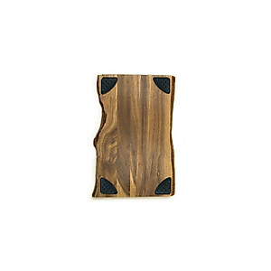 Architec Gripperwood Bare Acacia Cutting Board, Non-Slip Gripper Feet, 11" by 17"