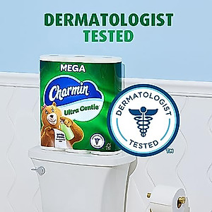 Charmin Ultra Gentle Toilet Paper, 9 Mega Rolls, 231 Sheets Per Roll