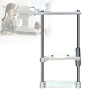 CFDZCP Optometry Lifting Chin Bracket Optometry Equipment Accessories, Vision Training Chin Forehead Support Bracket with Adjustment Lifting Height Knob for Major Optical Stores, Vision Care Centers