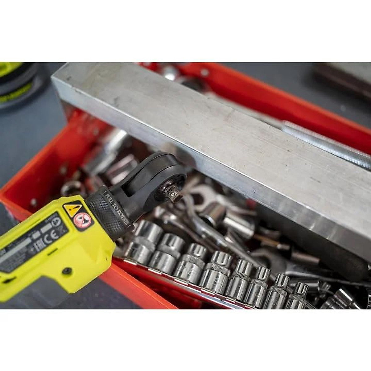 RYOBI 18-Volt ONE+ Cordless 1/4 in. 4-Position Ratchet (Tool Only)