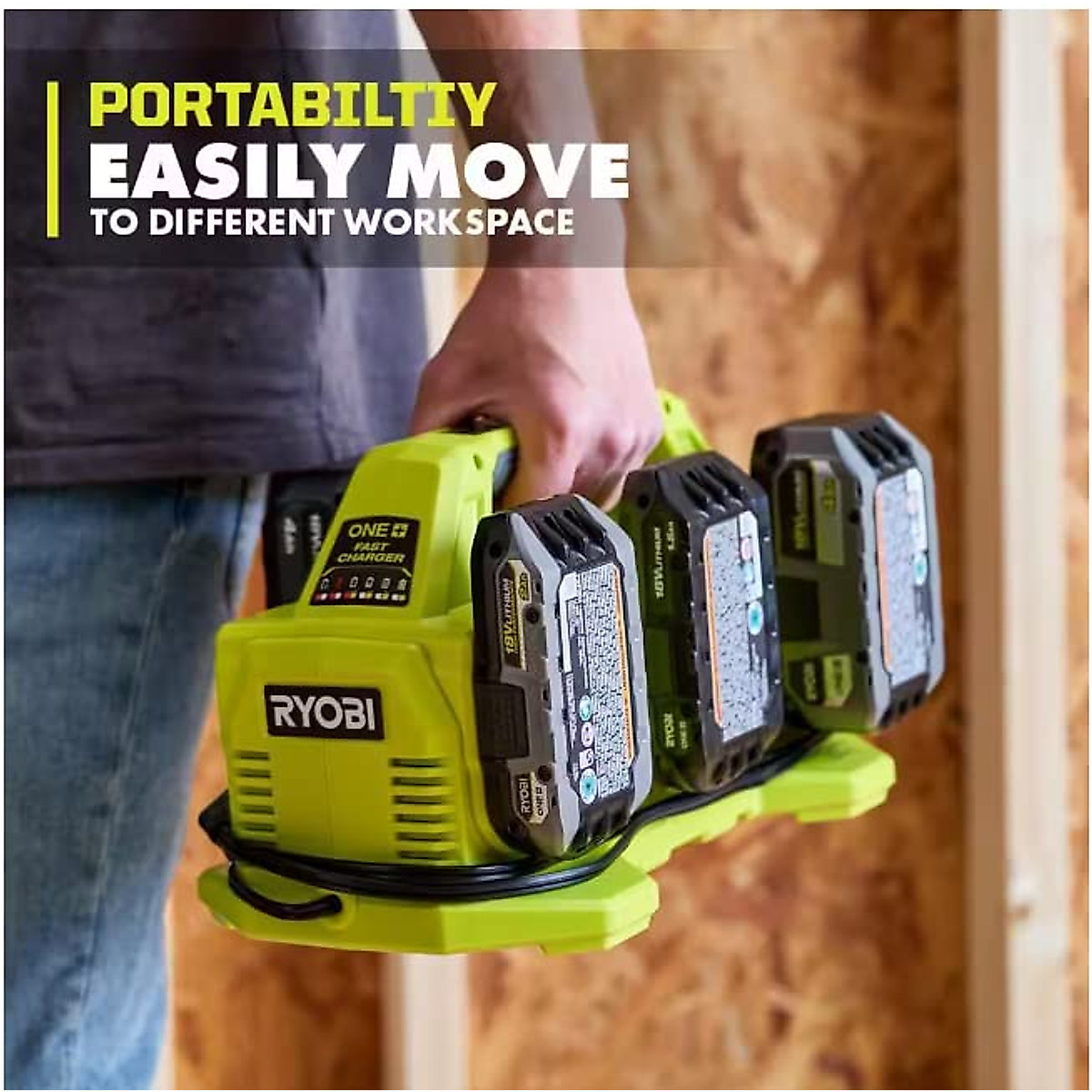 18V ONE+ 6-PORT FAST CHARGER