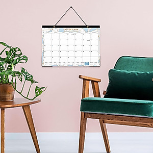 Desk Calendar 2025 - Monthly 2025 Desk Calendar, 12'' x 16.8", JAN 2025 - DEC 2025, 18 Monthly Wall Calendar, Large Ruled Blocks, Perfect for Planning and Organizing Your Home or Office