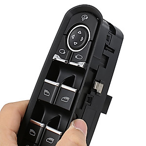 uxcell Master Driver Side Power Window Switch 7PP959858MDML Replacement for Porsche Cayenne 2011-2014 for Porsche Panamera 2010-2015