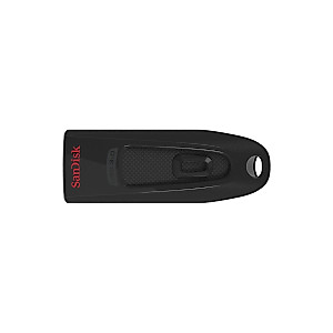 Sandisk Ultra USB flash drive, 256 GB, Black (SDCZ48-256G-A46)