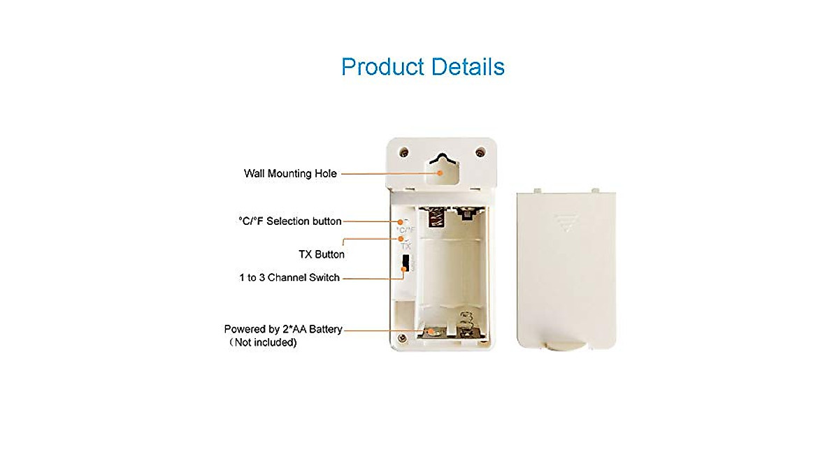 SMARTRO Wireless Remote Sensor for SC92 - Reliable Range