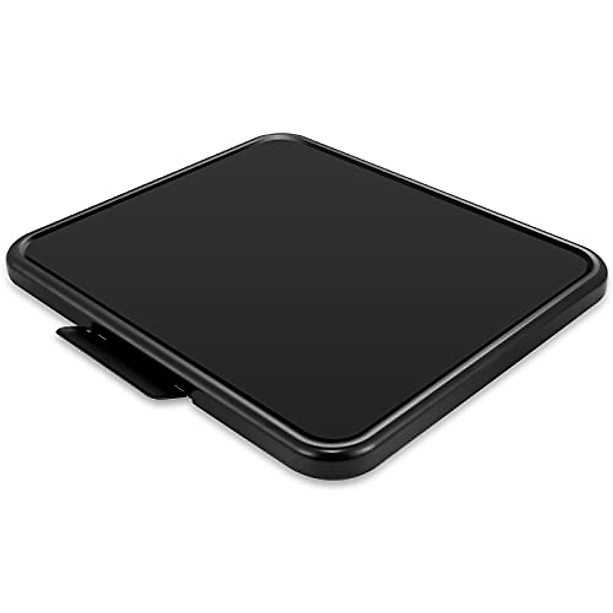 Kitchen Appliance Sliding Tray,Coffee Maker Rolling Tray Under Cabinet Appliance Organizer Toaster Blender Air Fryer Stand Mixer Countertop Storage Moving Slider (Steel, 13.8"W x 11.7"D)