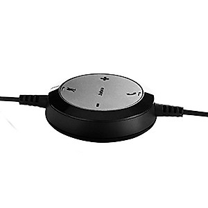 Jabra Evolve 30 II Wired Headset, Stereo, UC-Optimized – Telephone Headset with Superior Sound for Calls and Music – 3.5mm Jack/USB Connection – Pro Headset with All-Day Comfort