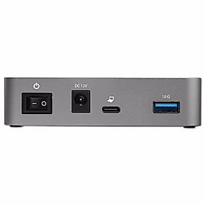 StarTech.com 4-Port USB C Hub - USB 3.2 Gen 2 (10Gbps) - 3x USB-A & 1x USB-C - Powered - Universal Power Adapter Included , TAA (HB31C3A1CS)
