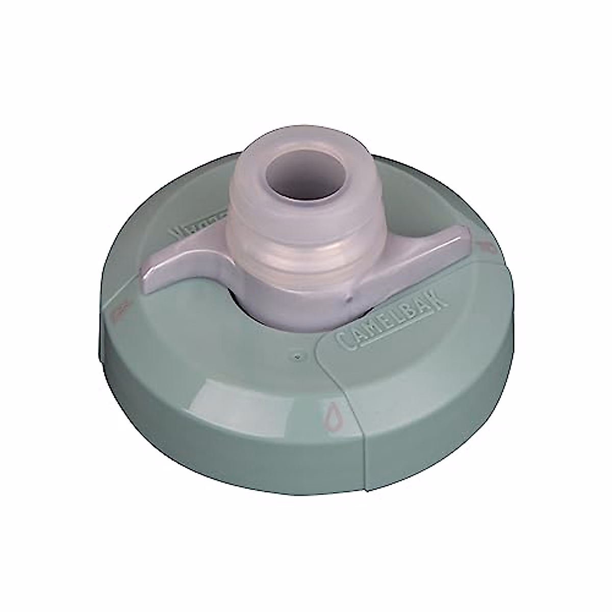 CamelBak Podium Chill Insulated Bike Water Bottle - Easy Squeeze Bottle - Fits Most Bike Cages - 24oz, Sage Perforated