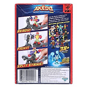 Akedo Ultimate Arcade Warriors Mystery Warrior + Battle Controller Battling Action Figures (3 Pack)