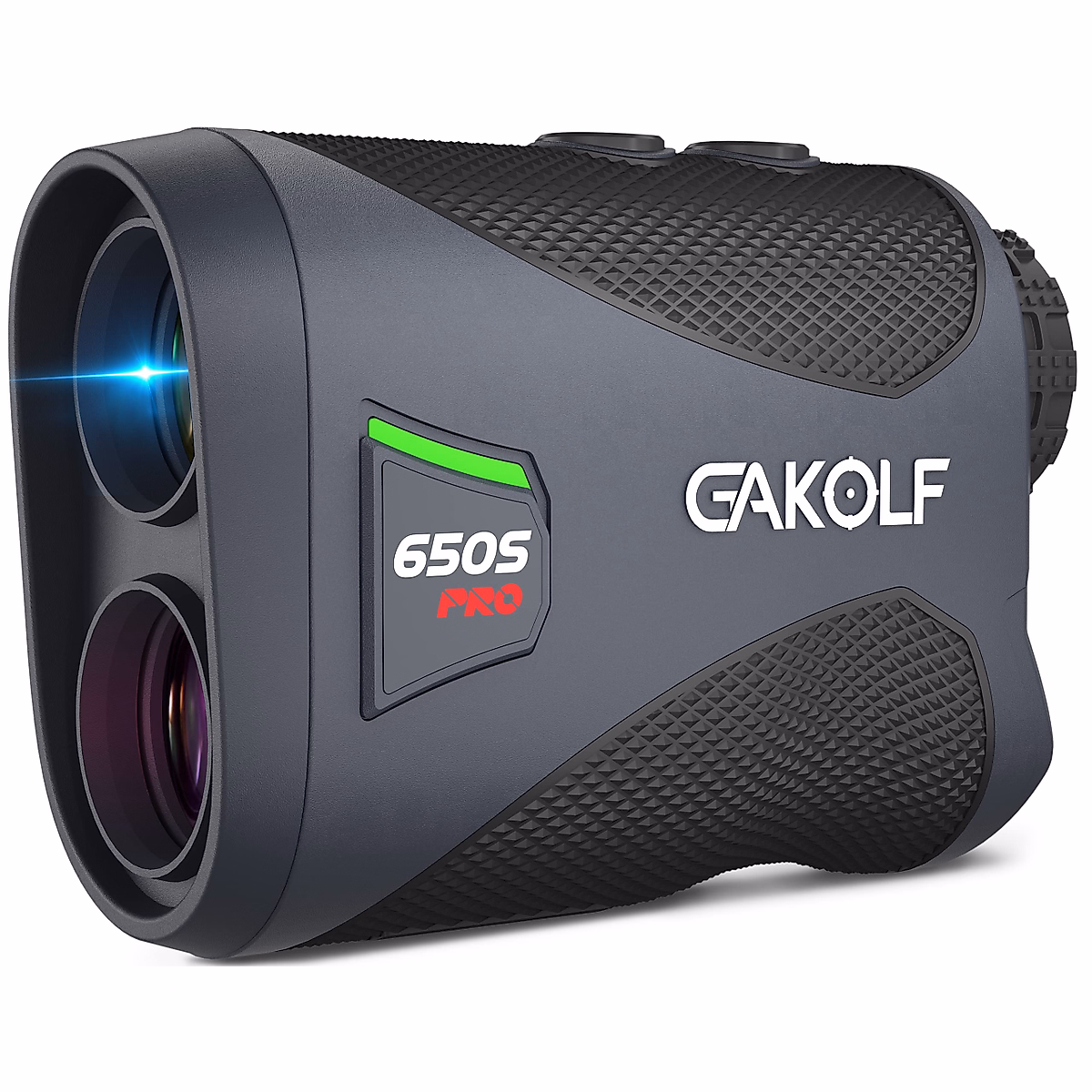GAKOLF Laser Golf Rangefinder with Slope Switch and Fast Acquisition︱650 Yard Range Finder Golfing with Flag Lock Vibration and Magnetic for Golfers