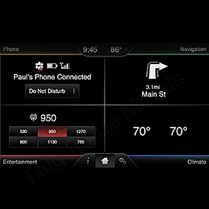Taigoehua Metals for Ford Navigation SD Card SYNC USA and Canada 50 Cities Maps | A12 Navigation SD Card Correct Lane Guidance | GM5T-19H449-AF