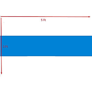 Russian New Anti-War White Blue white Protest Flag 3x5 Ft / 90x150 cm