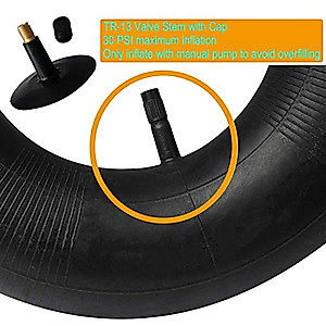 18x8.50-8/18x9.50-8 Inner Tube Replacement for Mowers, Hand Trucks, Wheelbarrows, Carts, Premium Lawn and Garden Inner Tube (2-Pack)