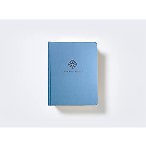 Biblia Católica, Edición para Notas, Tapa dura/tela, Azul, Comfort Print (Spanish Edition)
