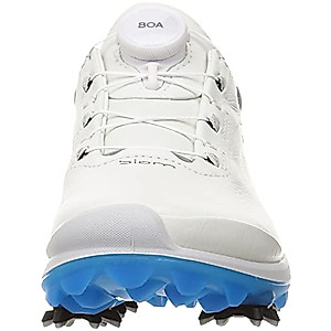 ECCO Women's G 3 BOA Gore-TEX Waterproof Golf Shoe, White, 7-7. 5