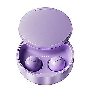 Loluka Small Invisible Earbuds Invisible Earbuds Mini Wireless Bluetooth Earpiece Phone Discreet Earbuds for Work Headphones Single Earbud Sport Earpiece with Mic