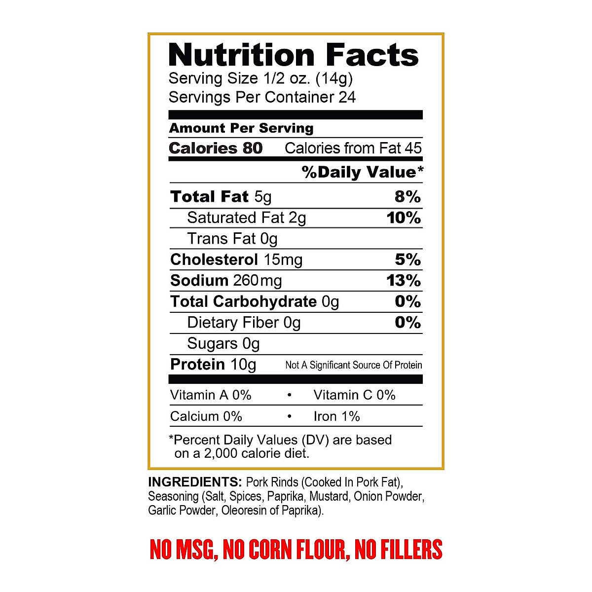 Pork King Good Low Carb Keto Diet Pork Rind Breadcrumbs! Perfect For Ketogenic, Paleo, Gluten-Free, Sugar Free and Bariatric Diets (Original) (Original, 12 Oz Jar)