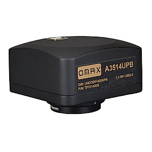 OMAX 1.4MP CCD Digital Camera for Microscope Compatible with Windows/Mac/Linux