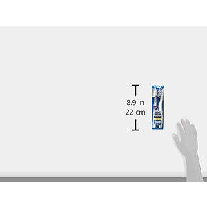 Oral B CrossAction Pro-Health Toothbrush, Medium, 2 Count (Pack of 1)