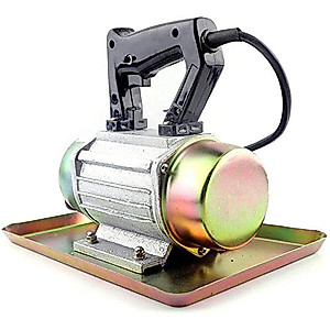 Concrete Vibrator 110V 250W Portable Handheld Cement Vibrating Machine Troweling Concrete Vibrator Concrete Flat Plate Vibrator 3000RPM