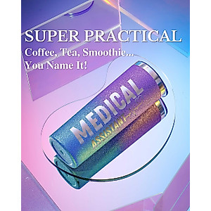 Onebttl Medical Assistant Gifts for Wowen, Gifts for Medical Assistant on Medical Assistant Week, Birthday and Christmas, 20oz Insulated Stainless Steel Tumbler - Medical Assistant
