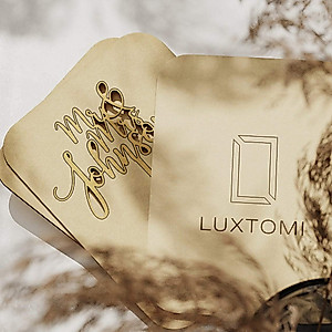 Luxtomi - Personalized Happy Birthday Name Cake Topper for Anniversary - Customize Your Birthday Party Cake Topper with Lovely Decoration