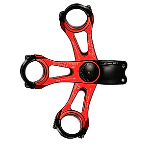 Bicycle Stem Mountain Bike Handlebar Height Adjuster Adjustable Angle Riser Bicycle Accessories 31.8x90/110/145mm Adjustable Stem for MTB,Road Bike,Cycling (31.8x145mm)