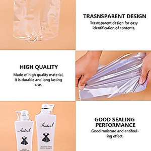 DOITOOL 200 Pcs Shrink Wrap Bags PVC Heat Shrink Film Bags Seal Wrapping Packaging Film Home Kitchen Ustensil Tool