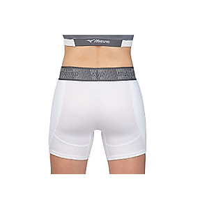 Mizuno Women's Sliding Short, White, X-Small US