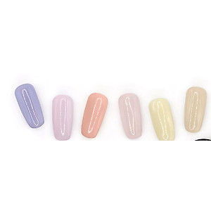 MIA SECRET - 6 COLORS SET - CANDY FEVER (PL400-VE MIX-6)